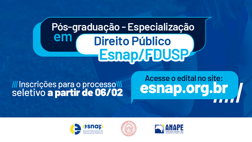 ESNAP - Escola Nacional de Advocacia Pública - Início